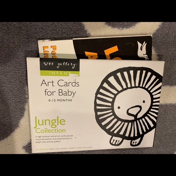 Toys | Infant Black White Visual Books Cards | Poshmark